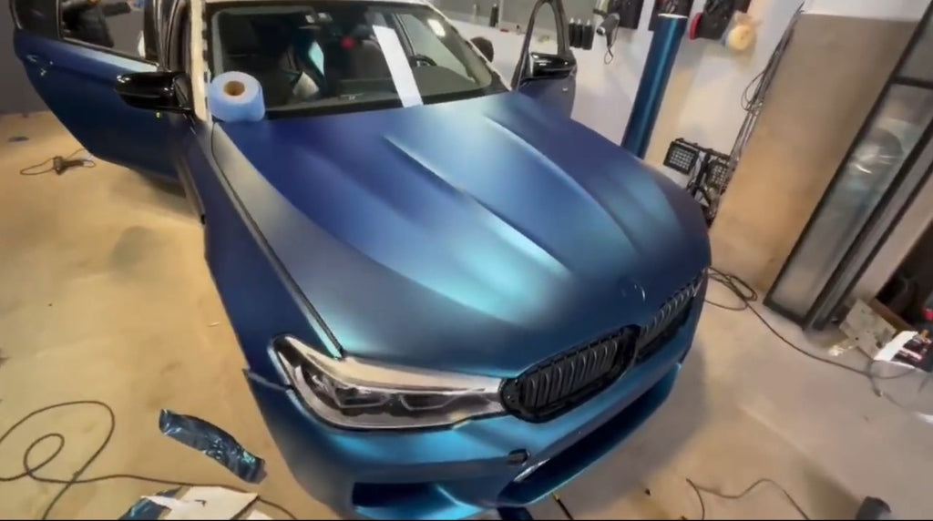 Фолио Midnight Light Blue Matte - 1.52м. х 1м. – garvan.eu