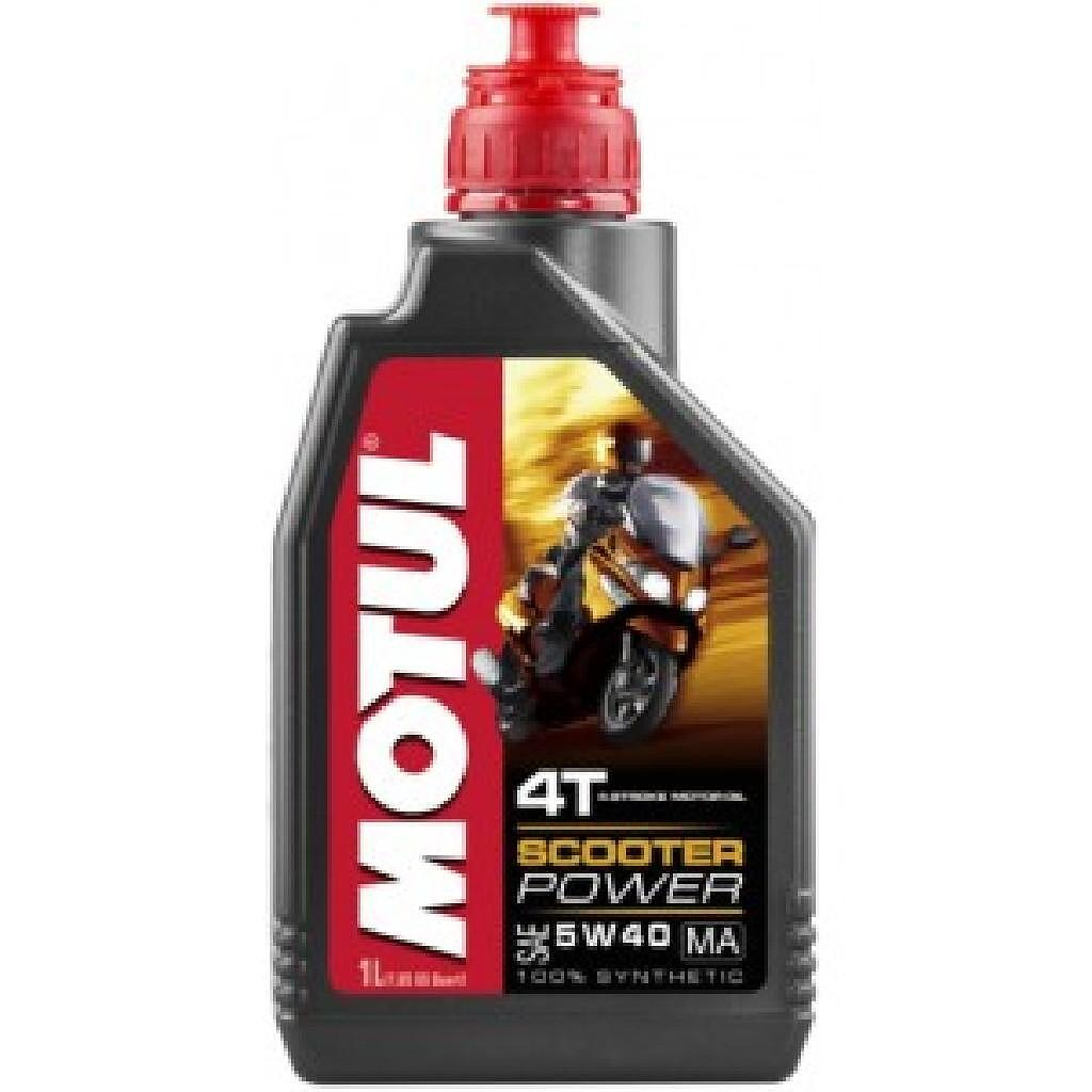 Масло за мотор MOTUL Scooter Power 4T 5w40 - 1L – garvan.eu