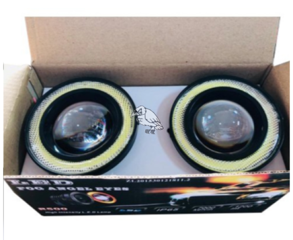 LED / Лед халогени с лупи и ангелски очи за дневни светлини 64мм – garvan.eu